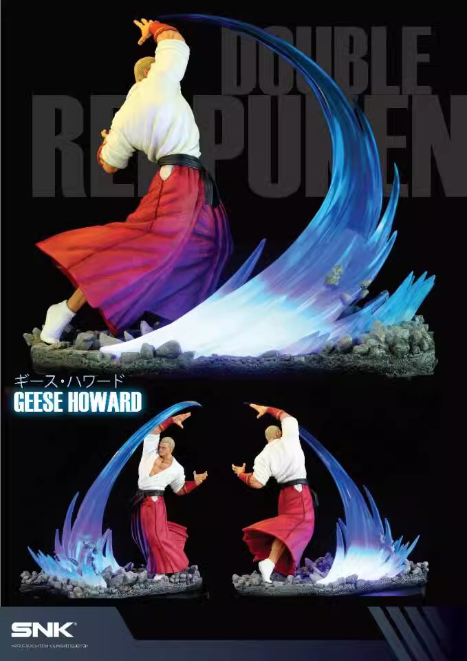 kinetiquettes Fatal Fury GEESE HOWARD Resin Statue In Stock 1/4 Scale ...