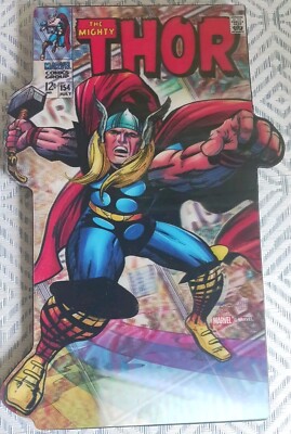 Marvel Comics No 154 The Mighty Thor Wooden 3D Holograph Wooden Wall ...
