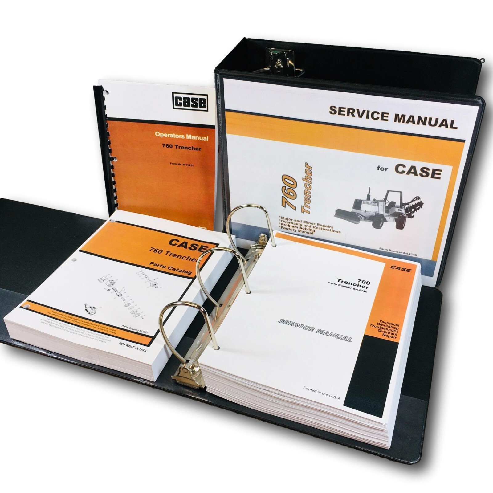 Case 760 Trencher Service Manual Parts Catalog Operators Owners Repair ...