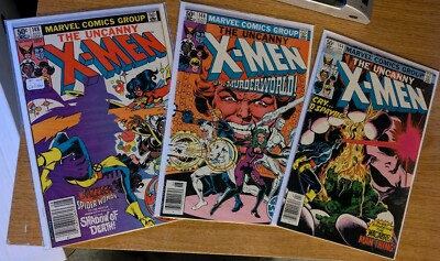 Uncanny X-Men #144 #146 #148 1st Appearance Caliban Marvel Wolverine ...