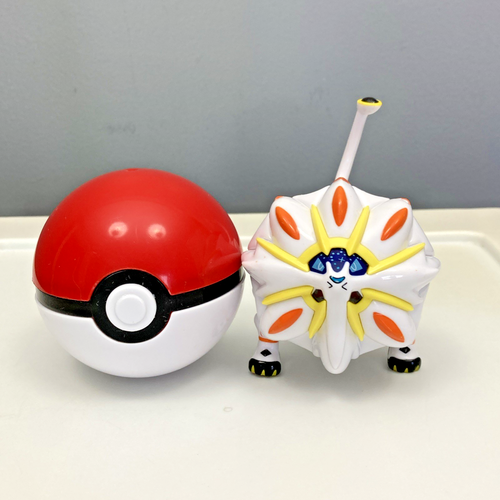 Authentic Pokemon Figure With Pokeball Toy - SOLGALEO | eBay