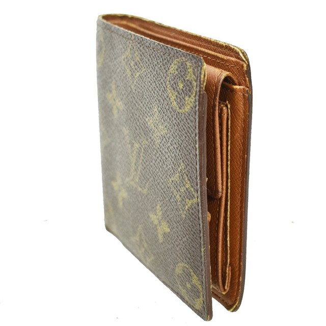Louis Vuitton Wallet M61665 Porte Billets Cartes Credit Browns Monogram ...