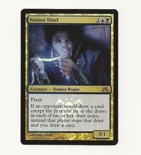 Notion Thief FOIL NM | Dragon's Maze | English | MTG Magic the ...