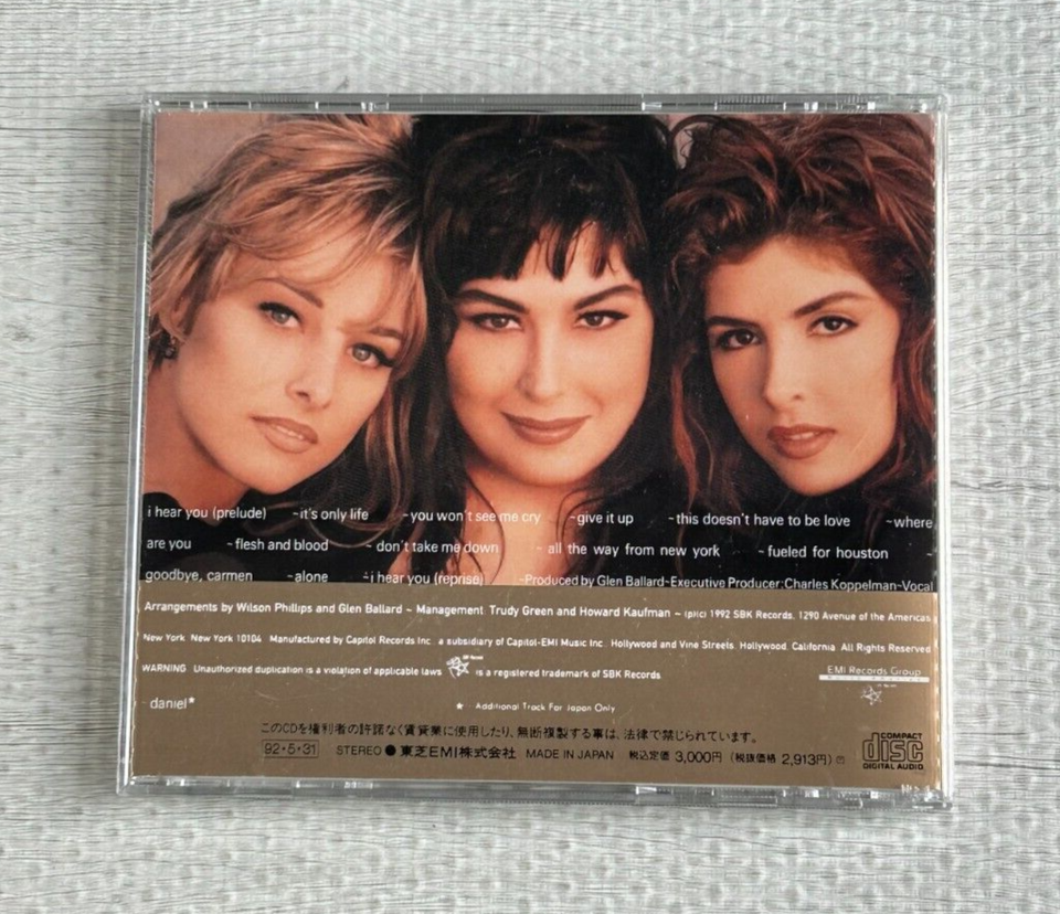 Wilson Phillips - Shadows And Light CD Japan +1 BONUS TOCP7095 | eBay