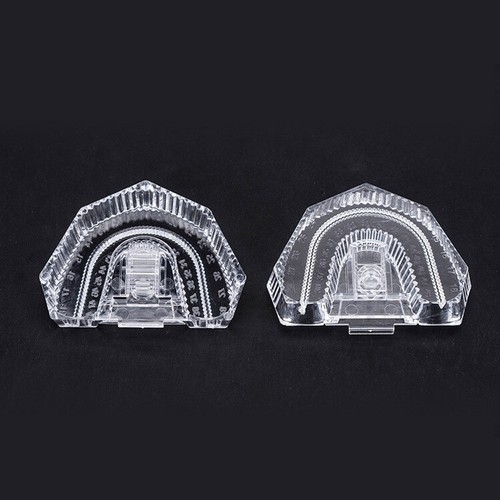 Disposable Plastic Dental Mold Base Denture Tray Dental Lab Sectioned ...