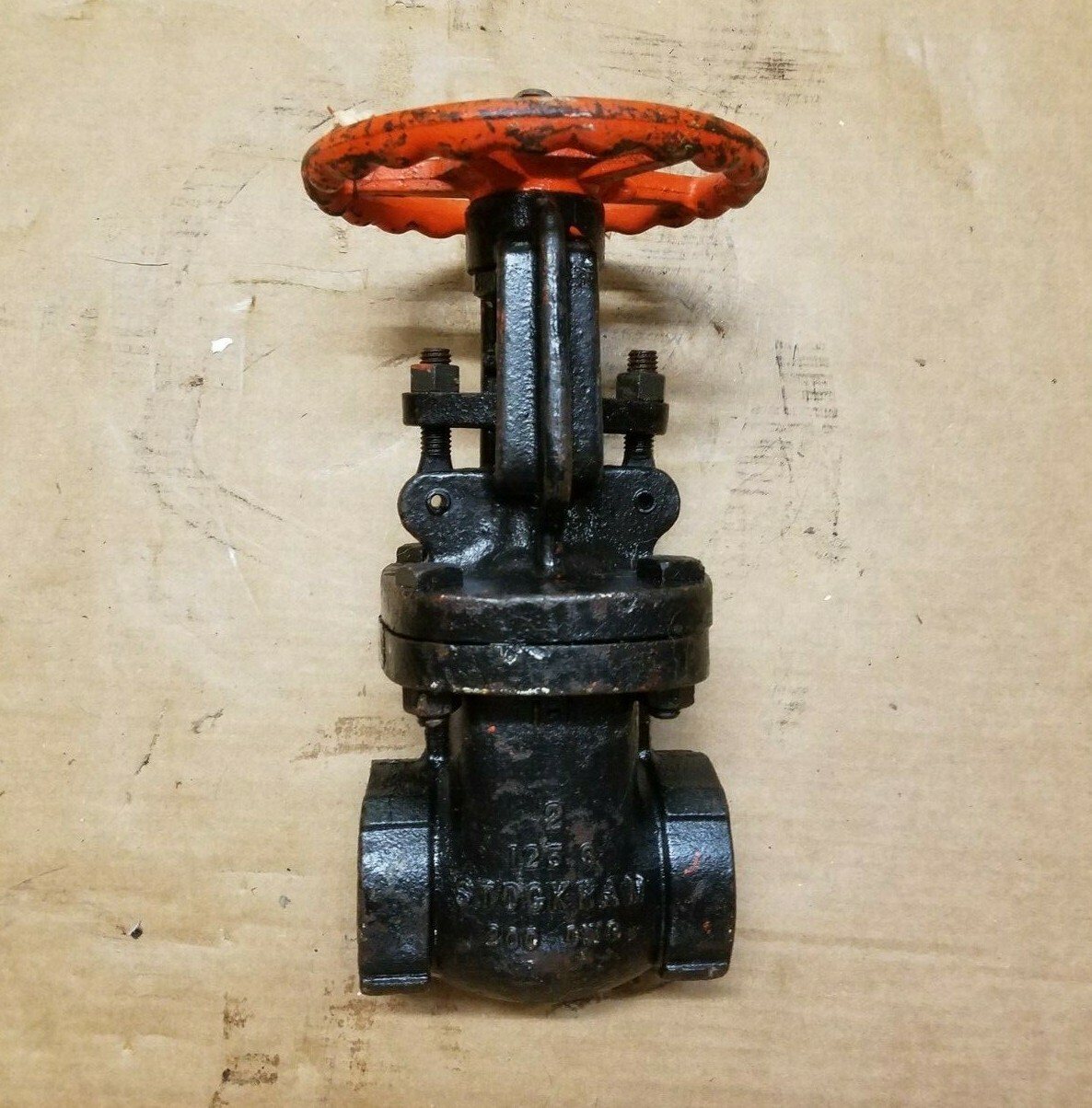 Stockham 2" Gate Valve Fig. G620, 125S, 200 OWG | eBay