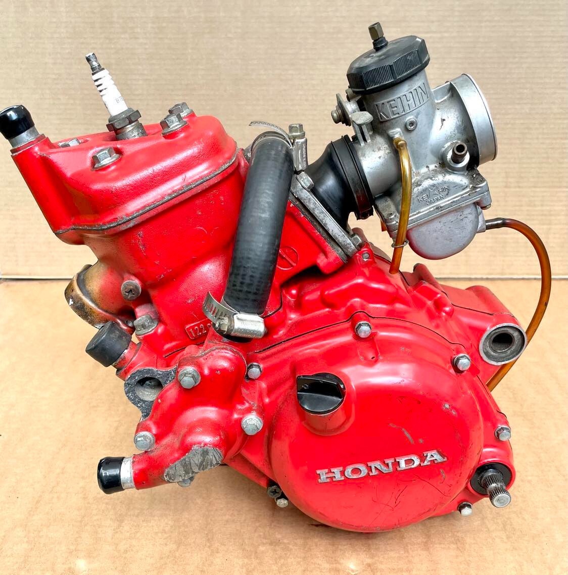 HONDA RS125 RW CR125 ENGINE with CARB and IGNITION. REBUILT! Circa 1982 ...