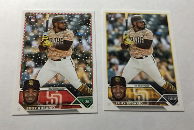 2023 Topps Eguy Rosario RC 2 Rookie Card Lot | eBay