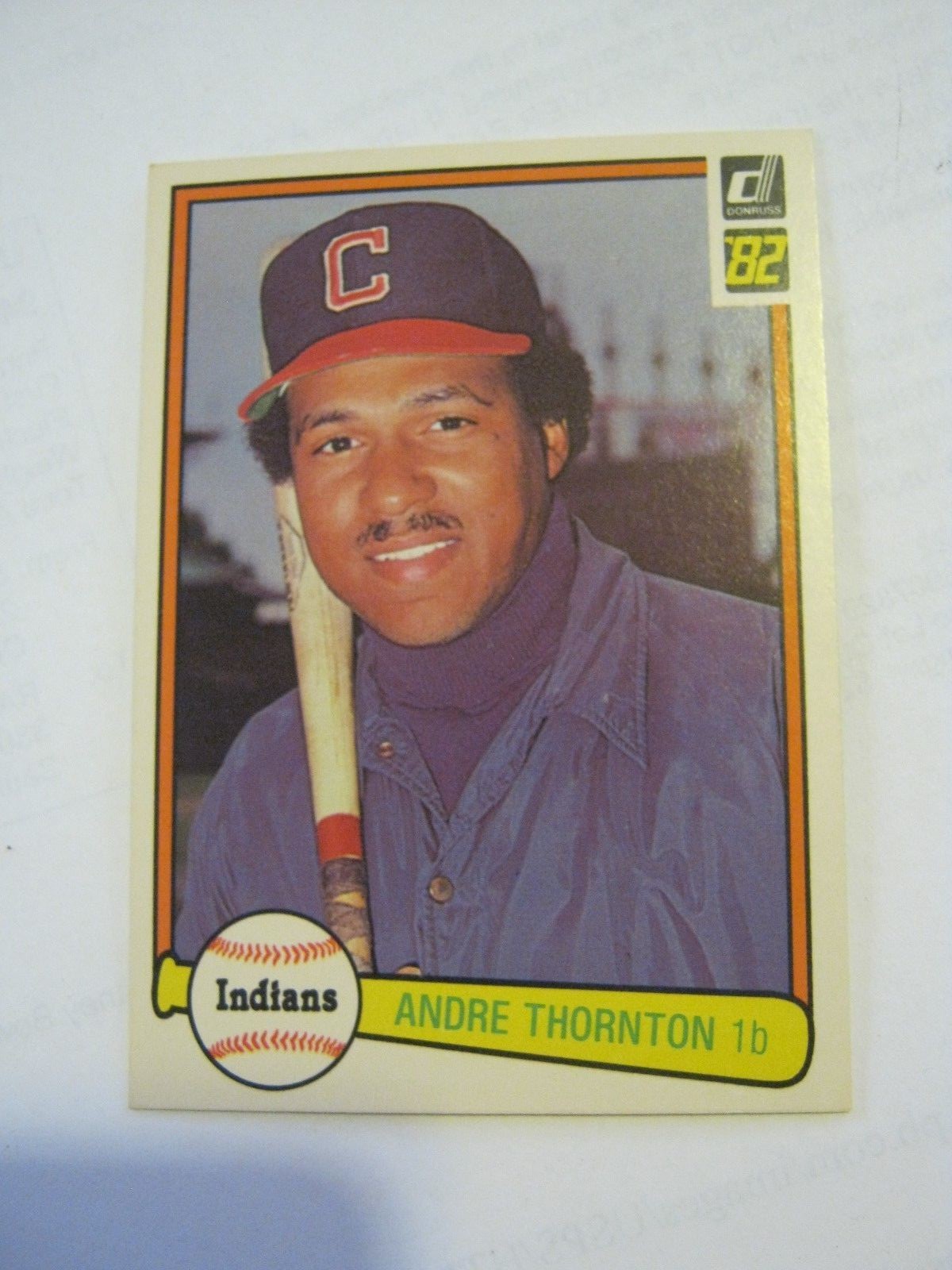 1982 Donruss #324 Andre Thornton Baseball Card, (EB1-34) | eBay
