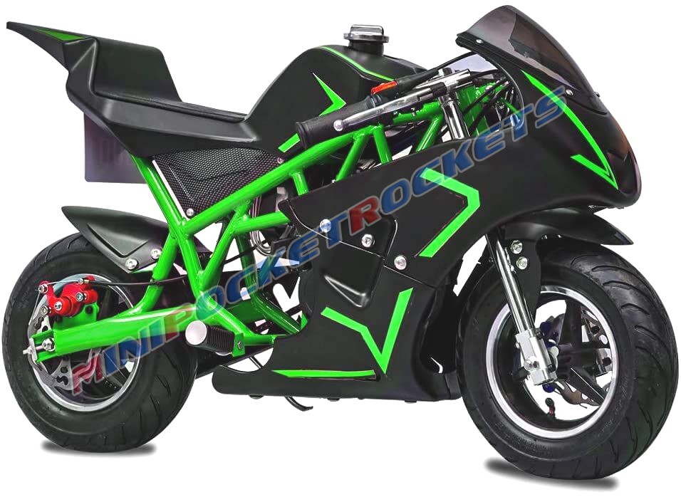 Pocket Rocket Motorcycle | Gas-Powered 49cc Mini Pocket Rocket Bike ...