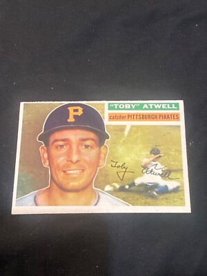 Toby Atwell 1956 topps #232 nm + | eBay