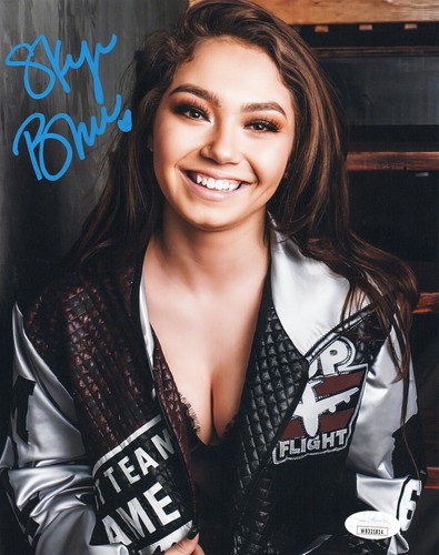 Skye Blue AEW 8x10 Signed Autograph photo #10 w/ JSA COA | eBay
