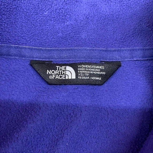 Women's The North Face purple fleece Size XS | eBay
