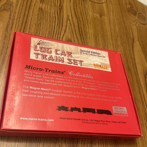 Chehalis Western Micro-Trains Special Edition Log Car Collector Set - N ...