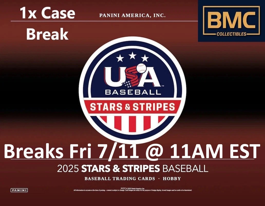 Eric Becker 2025 Panini Stars & Stripes Baseball 1x Hobby Case Break ...