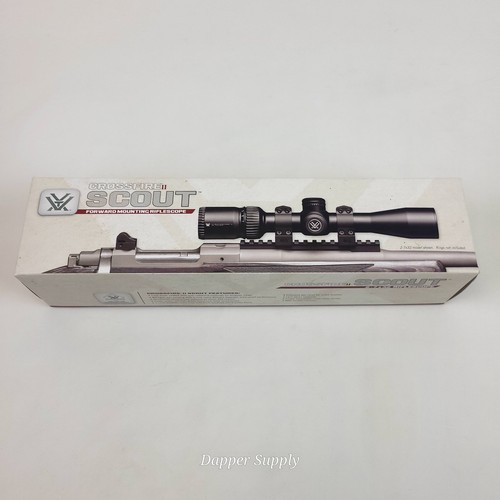 Vortex Crossfire II 2-7x32mm Scout Riflescope CF2-31002 Open Box Store ...