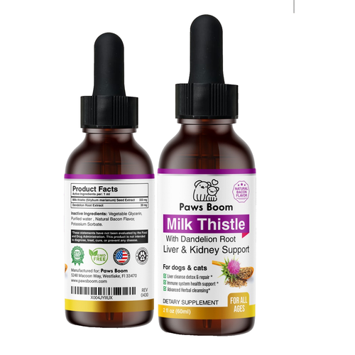 Milk Thistle for Dogs and Cats | Liver and Kidney Cleanse with ...