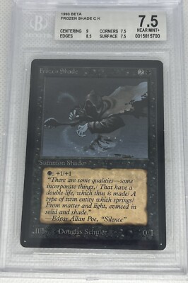 MTG 1 X Limited Edition Beta 1993 Frozen Shade BGS 7.5 Near MINT+ | eBay