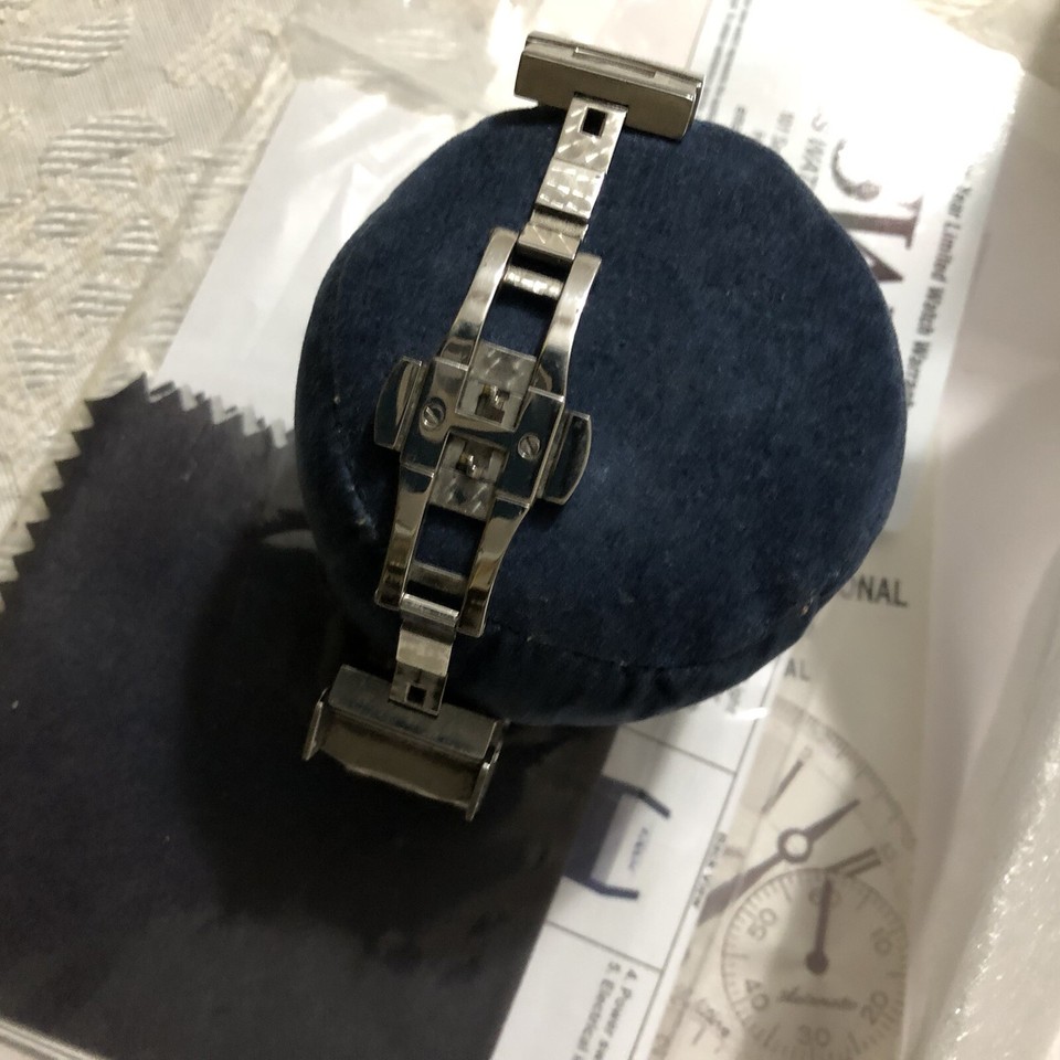 SWI Chronograph Blue Dial Steel 42 mm Limited Edition Automatic Watch ...