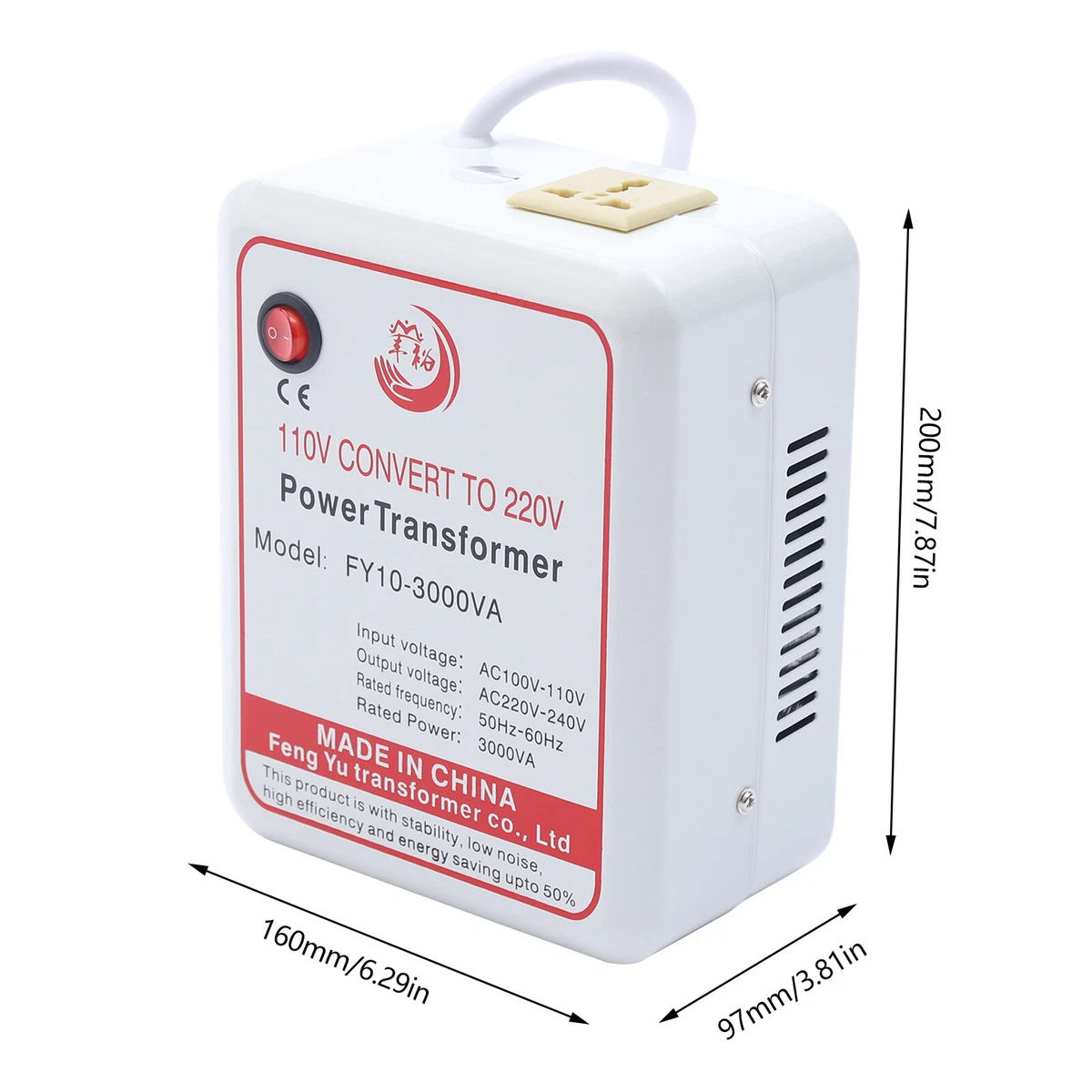 Step Up Transformer 12v To 240v