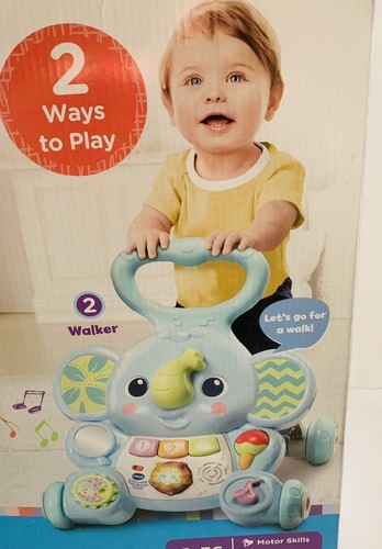 VTech Baby Toddle & Stroll Musical Elephant Walker & Toy | eBay