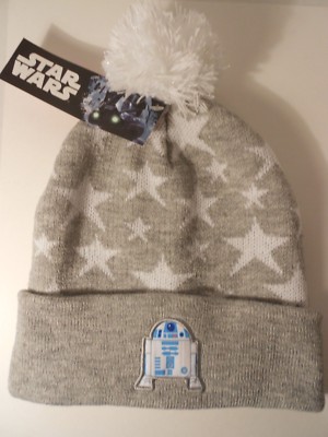 STAR WARS Girls' R2-D2 Knit Hat/Pom Stocking Cap NEWw/tags - Empire ...