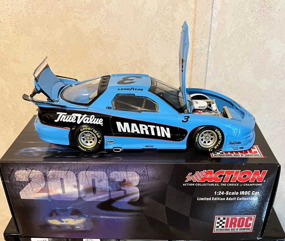 rare, MARK MARTIN 1999 IROC FIREBIRD #3. LT BLUE TALLADEGA CUSTOM. | eBay