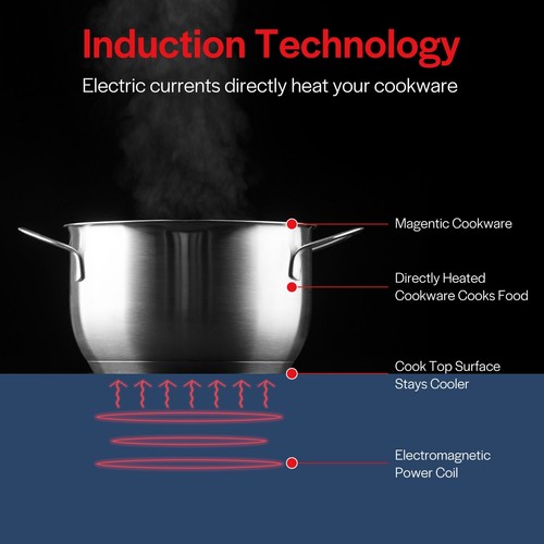 Electric Stove Induction Cooktop Vertical with 2 Burners | eBay