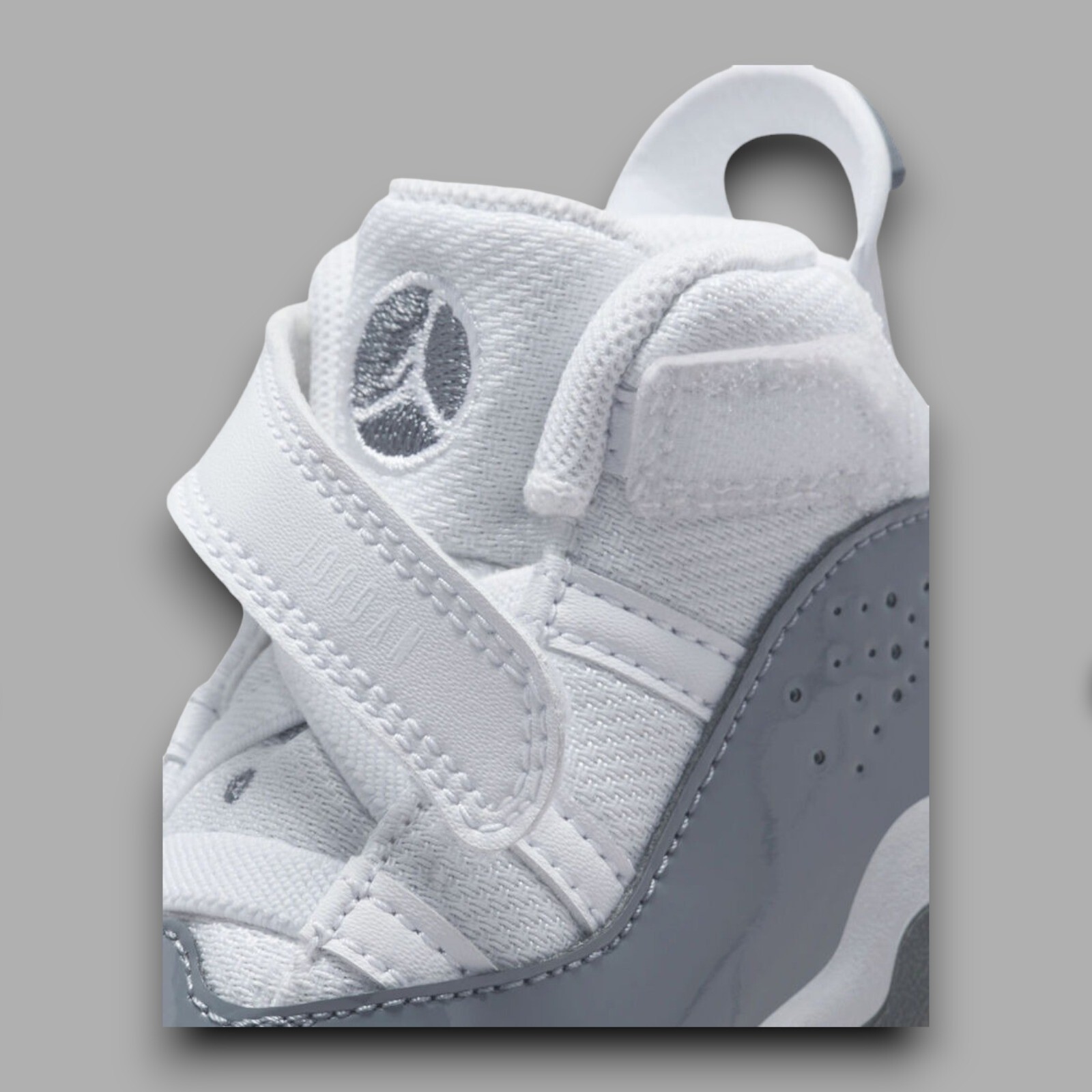 Nike Jordan 6 Rings Shoes Sneakers 323420-121 Grey-White Toddler Size ...