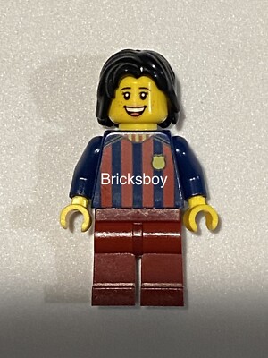 Lego (40485) Soccer Fan - FC Barcelona, Female, Dark Red Legs ...