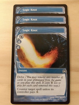 Magic MTG 3x Logic Knot NM, English Future Sight | eBay