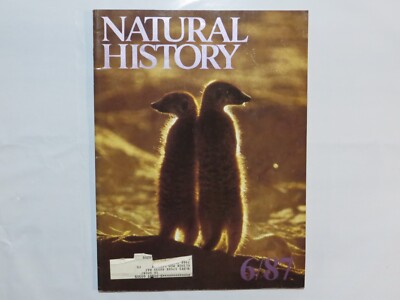 Natural History Magazine 1987 June K6 | eBay