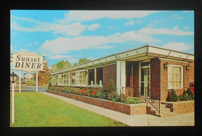 1960s Sunset Colonial Diner George Psak & John Danko Highway 22 Green ...