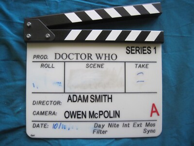 CLAPPERBOARD - DOCTOR WHO - FIRST FULL EPISODE OF MATT SMITH - THE ...