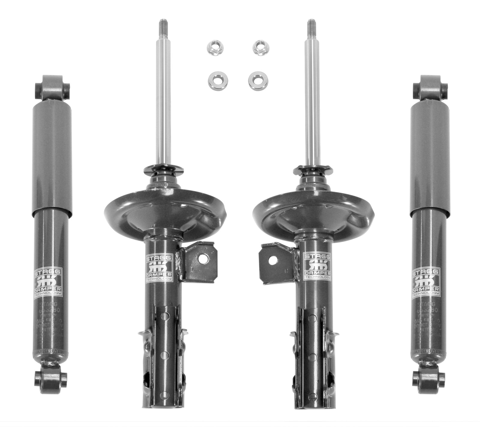 STAGG SHS 4 STRUTS SHOCKS CHEVROLET COBALT 2005 05 06 07 08 09 10 010 ...