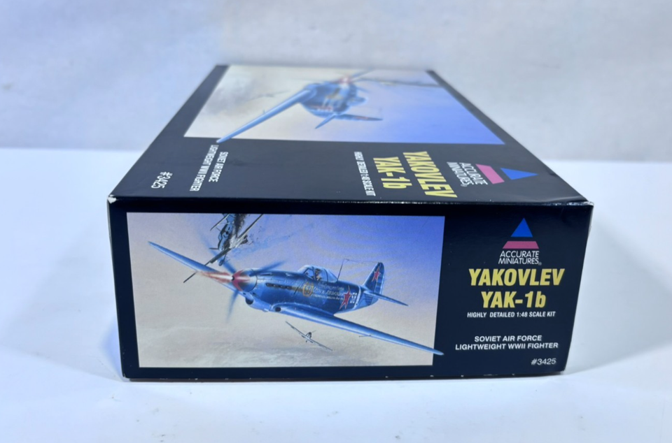 ACCURATE MINIATURE. 3425. YAKOVLEN YAK- 1B . 1/48 SCALE. ZG-AA | eBay