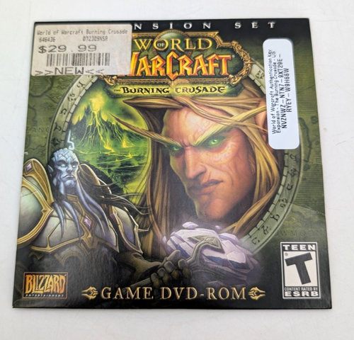 World of Warcraft: The Burning Crusade Expansion Set , Disc only ...