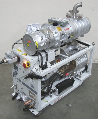 C199669 Edwards iQDP80 Multi Stage Dry Vacuum + Booster Pump System ...