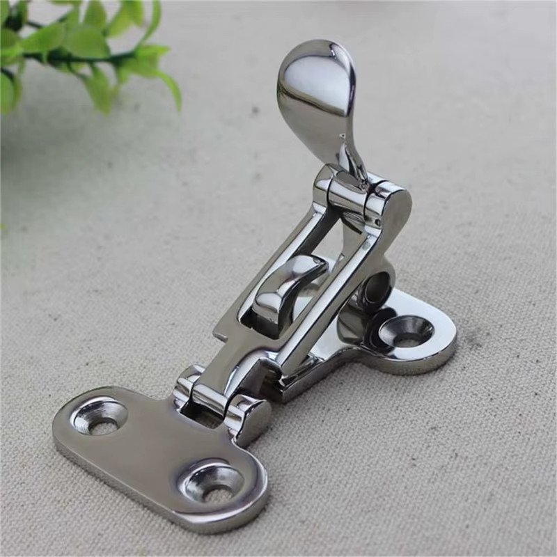 Marine Boat Stainless Steel Deck Latch Clamp Lock Down Hasp Anti Rattle ...