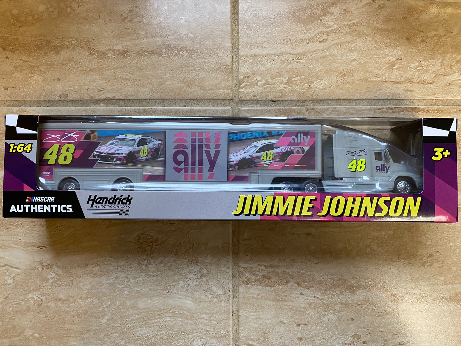 Ally #48 Jimmie Johnson Final Ride Hauler Nascar Authentics 2021 Wave 2 ...