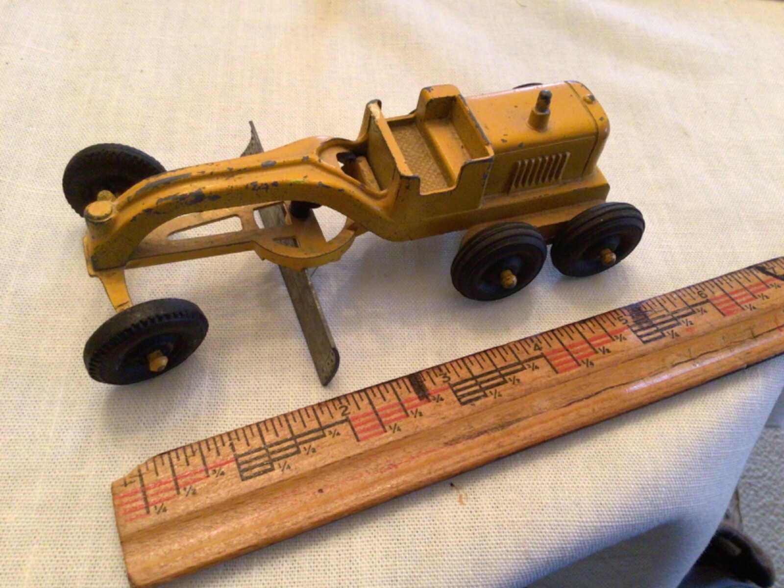 VINTAGE 1950S TOOTSIE TOY MOTOR GRADER ORIGINAL | eBay