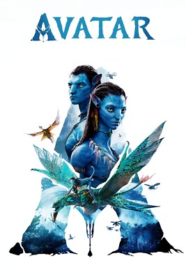 Avatar Movie Poster 2022 Print Film Wall Art A5 A4 A3 A2 A1 Maxi 2515 ...
