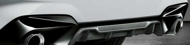 Exhaust Tip Set Carbon Fibre Genuine BMW G20 3 Series 18302464500 320i ...
