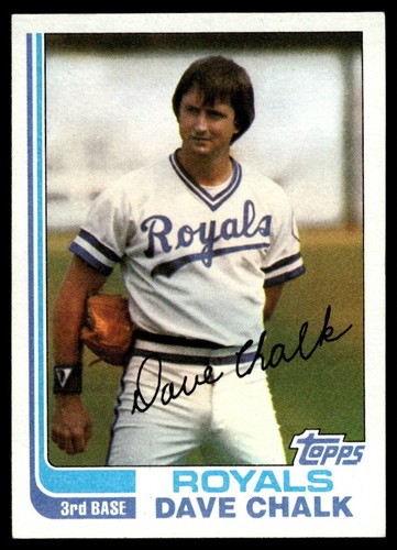 1982 Topps Dave Chalk Kansas City Royals #462 | eBay