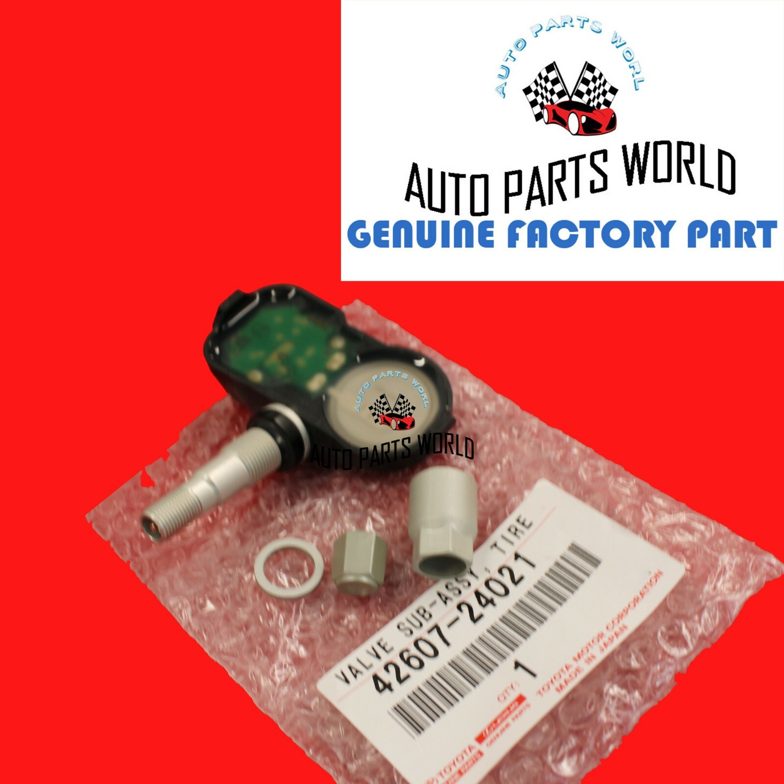 NEW GENUINE OEM LEXUS 02-06 SC430 BLUE TIRE PRESSURE MONITOR SENSOR ...