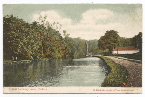 POSTCARDS-SCOTLAND-Cadder-PTD. The Canal Scenery near Cadder | eBay