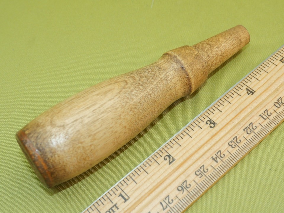 NEW MAPLE SOCKET CHISEL HANDLE W/ LEATHER BUTT FOR TOOL RESTORATION | eBay