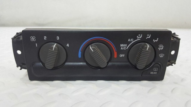1998 1999 Chevrolet Blazer / S10 AC Heater Climate Control Unit OEM ...