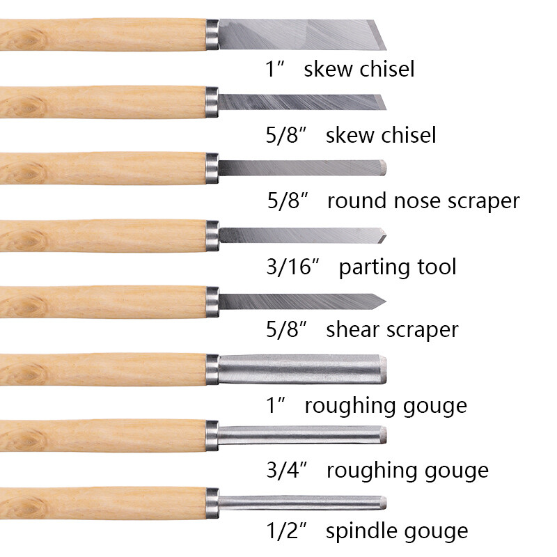 Wood Lathe Tools Names