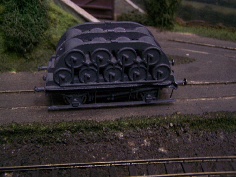 K41 GWR/BR Cordon Wagon 4mm OO Gauge, 3D Printed body x1 to fit a 10 ft ...